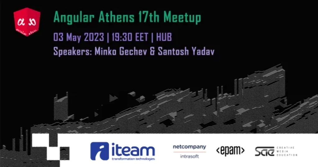 We are sponsoring the Angular Athens 17th Meetup and are excited to meet the Angular community ...